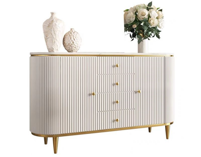 CLARK Buffet Cabinet White – Elite Home Direct